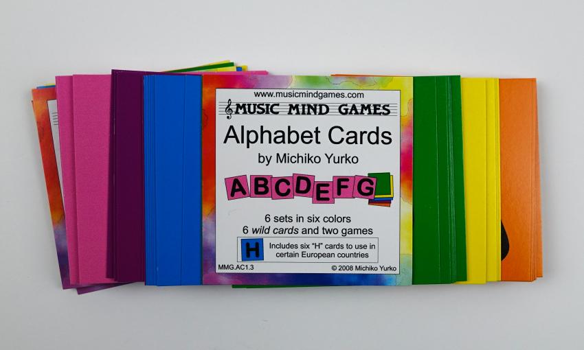 Alphabet Cards – Music Mind Games