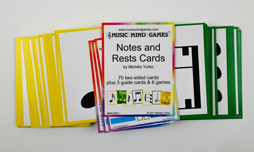 Notes and Rests Cards – Music Mind Games