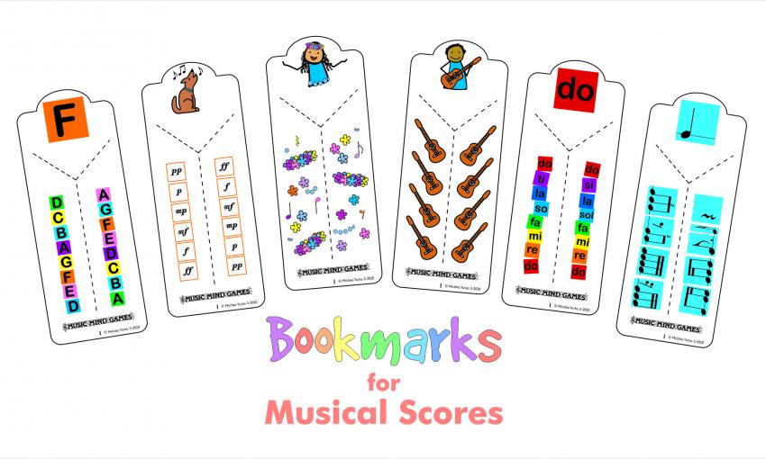 Bookmarks for Music (PDF) – Music Mind Games