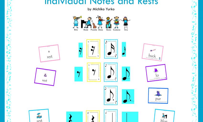 Individual Notes and Rests (PDF) – Music Mind Games