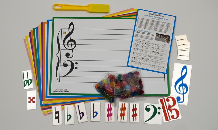 Staff Slates Pack – Music Mind Games